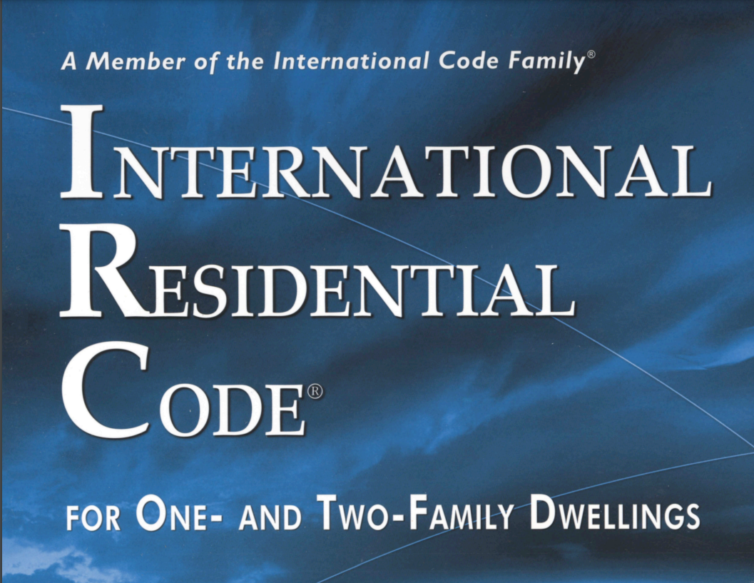 2006 Icc Irc International Residential Code Building Codes